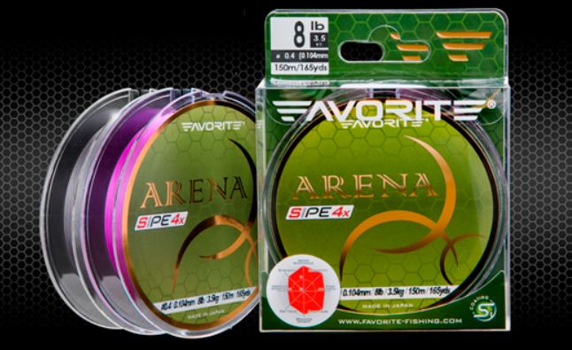 favorite arena pe 4x 100m purple braid | Predator Tackle