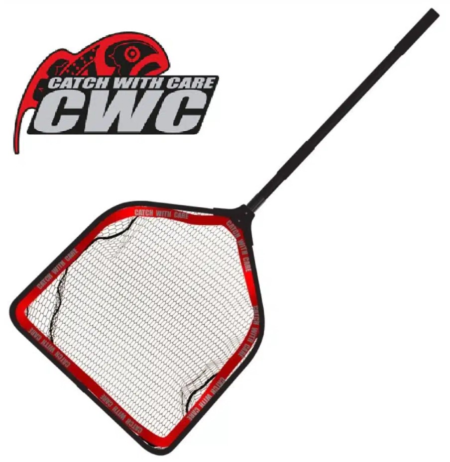 CWC Vertical Folding Boat Net 60x70cm | Predator Tackle