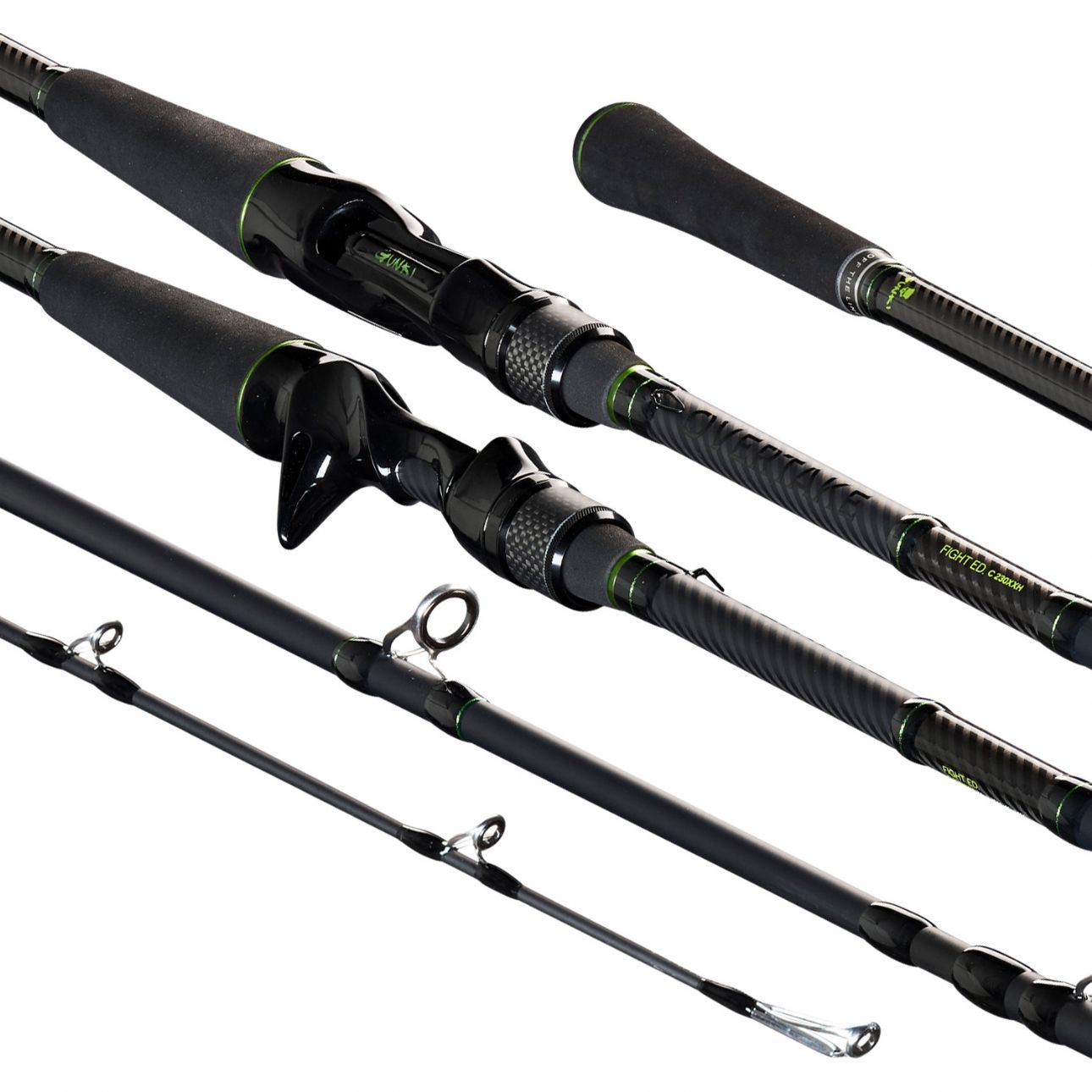Gunki Overtake Fight Bait Casting Rods | Predator Tackle